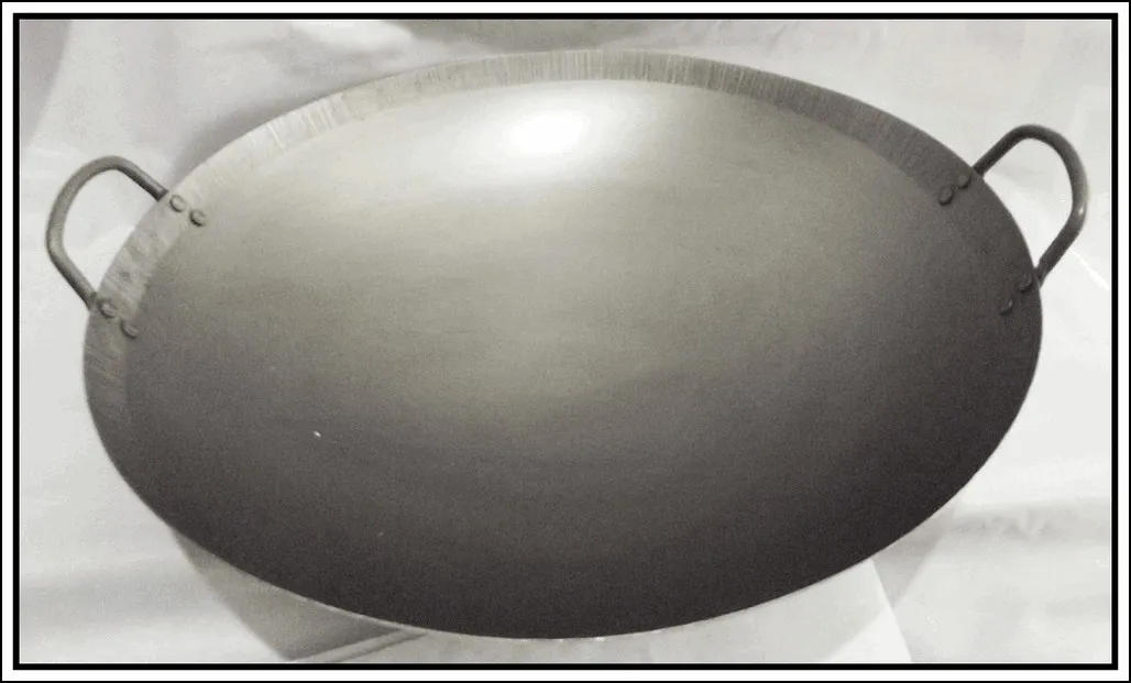 Iron Wok w/ 2 hdl 15" | Wok | Askitchen