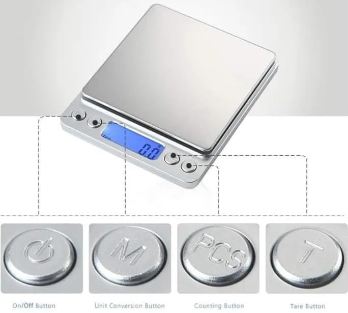 POCKET SCALE 500GR 0.01 | Digital | Askitchen