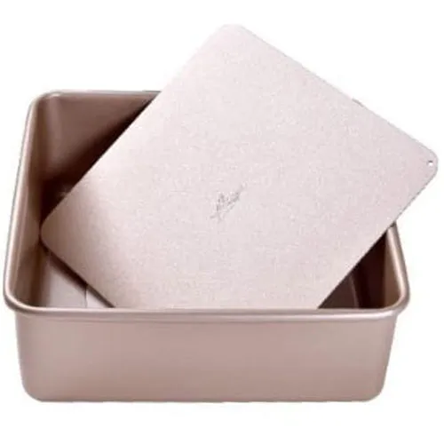 L.PERSEGI BONGPAS LISSE 8 INCH Gold | Pan & Sheet Pan | Askitchen